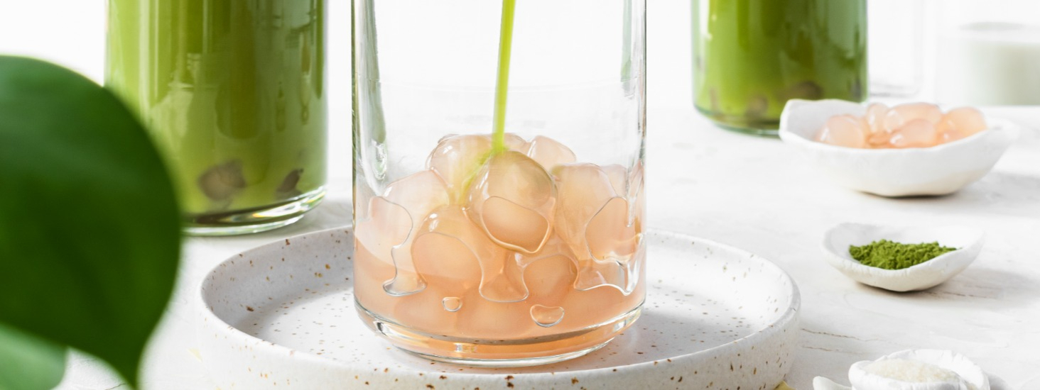 Green Tea Bubble Tea | Florida Crystals
