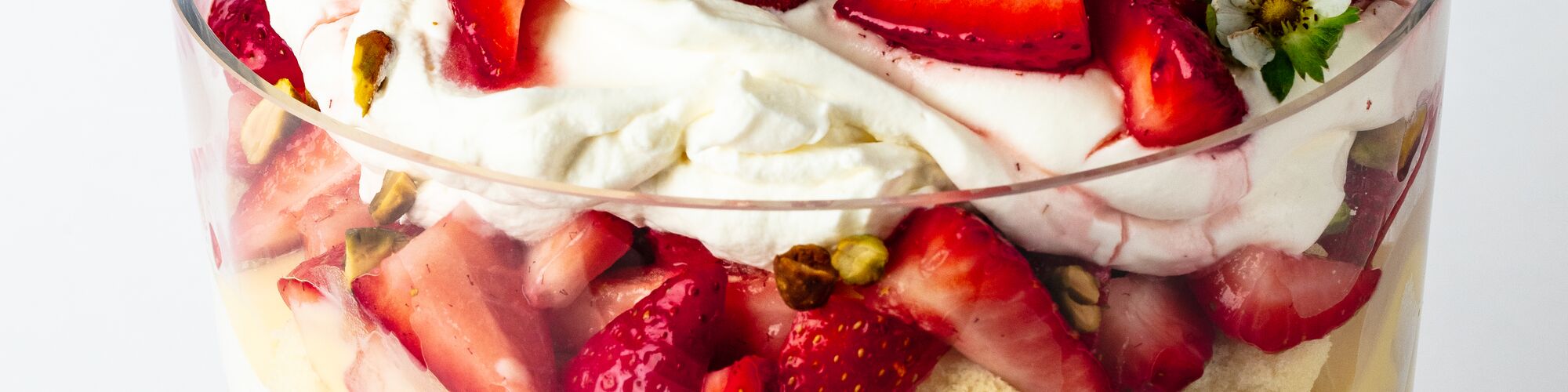 Strawberry Pistachio Trifle | Florida Crystals