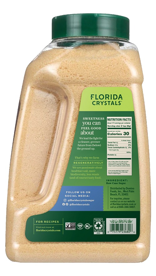 Florida Crystals® Raw Cane Sugar | Florida Crystals