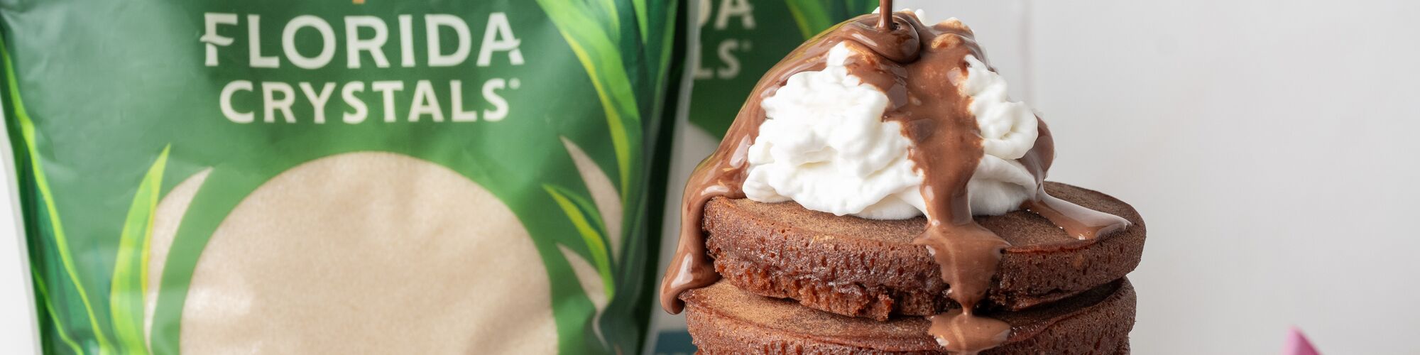 20-Minute Chocolate Pancakes | Florida Crystals