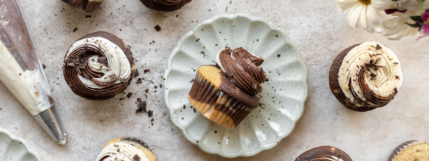 Marble Cupcakes | Florida Crystals