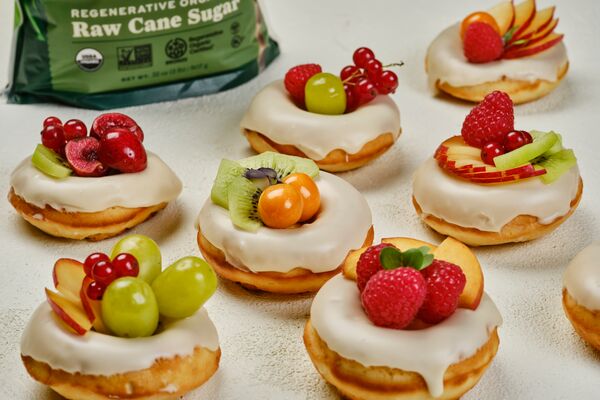 Baked Fruit Donuts | Florida Crystals