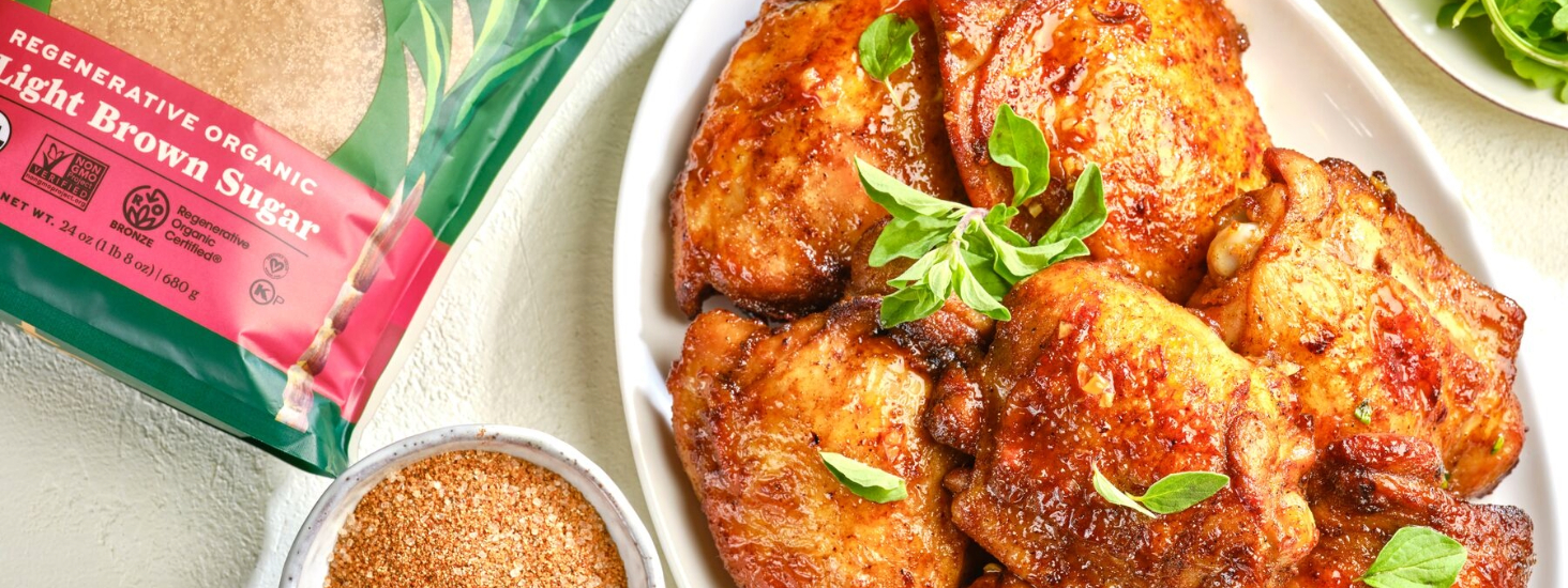 Brown Sugar Baked Chicken | Florida Crystals