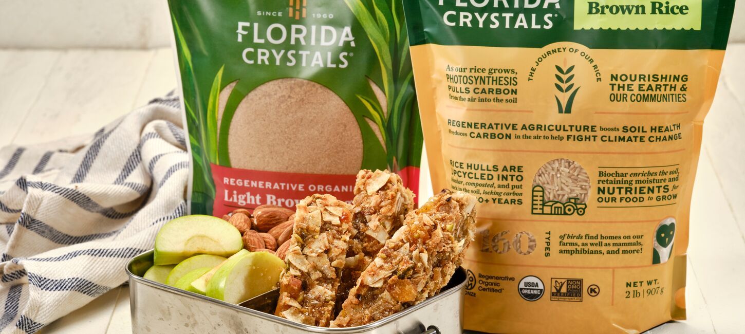 Brown Rice Breakfast Bars | Florida Crystals